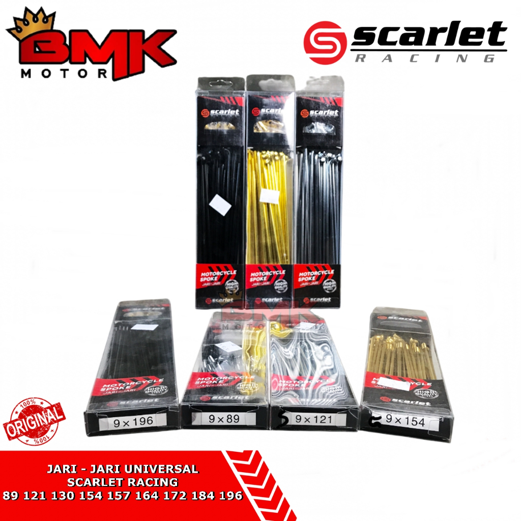 Scarlet Racing Universal Spokes 89 121 130 154 157 164 172 184 196 ...