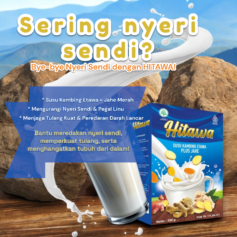 MERAH Joint Pain? Try HITAWA, a combination of etawa Goat Milk & Red ...