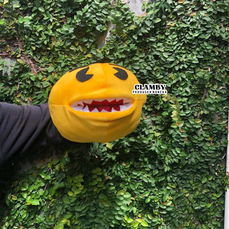 Pac-man Hand Puppet | Pac Man Plush Toys Doll | Shopee Philippines