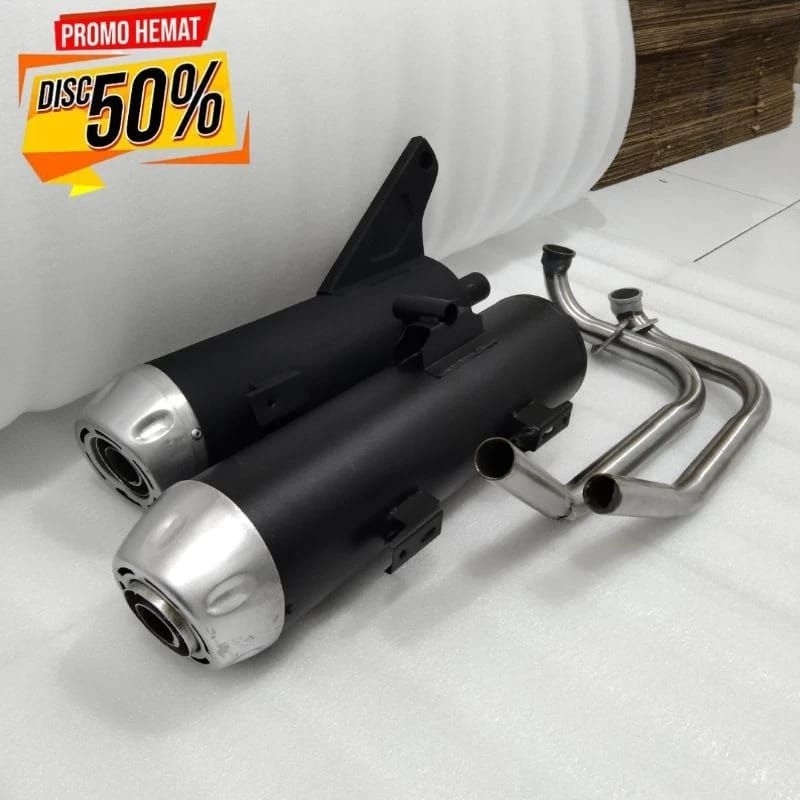 Elbow Muffler PIPE V3 1 set full system for Mio 125 i Mio sporty Mio ...