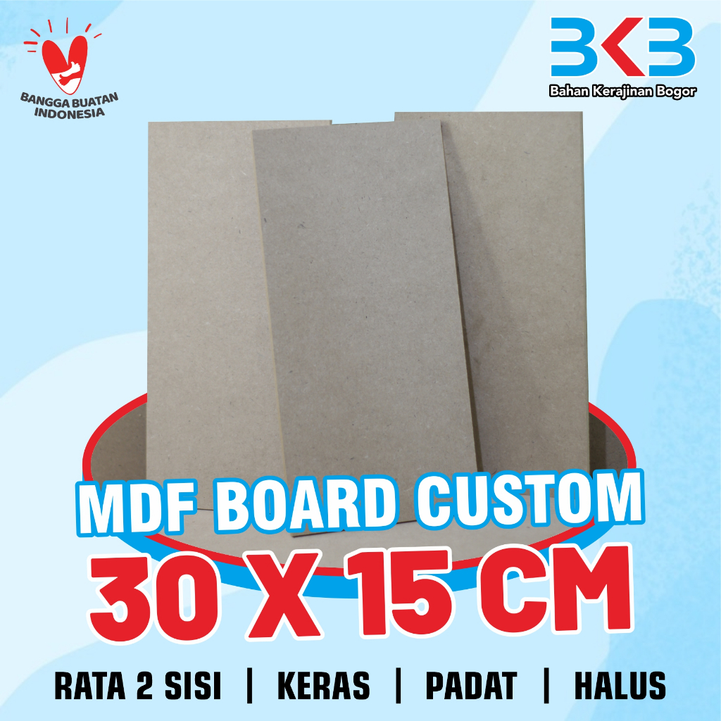 MDF BOARD 6 MM SIZE 30 X 15 CM | Shopee Philippines