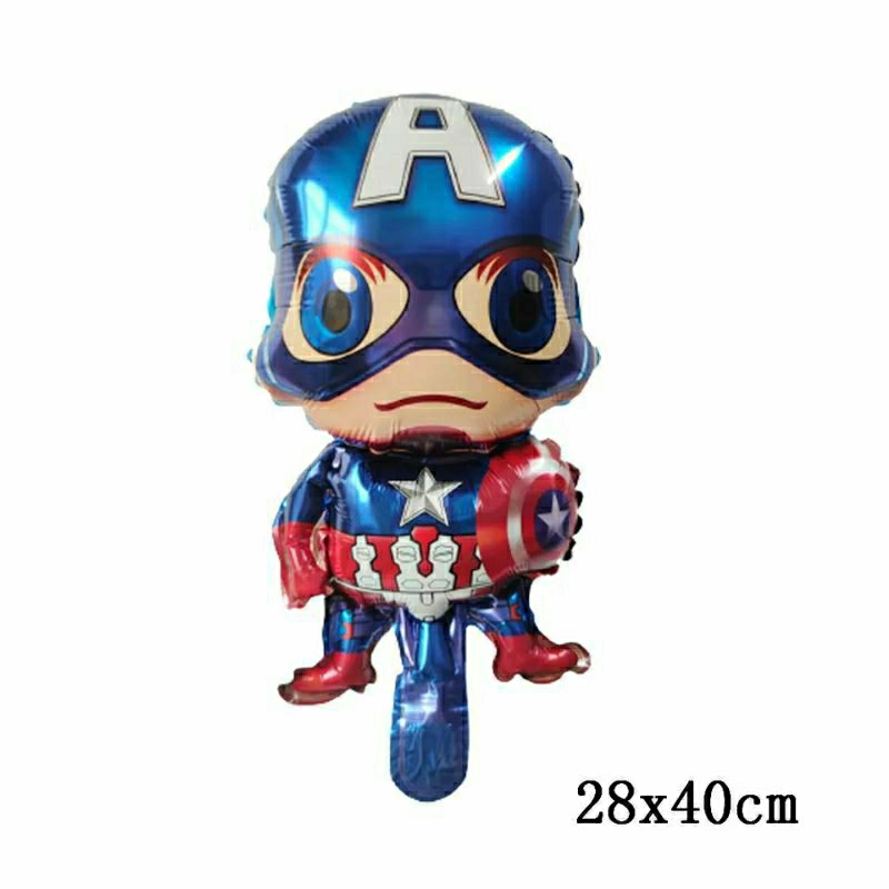 LILIN Mini foil balloons captain america characters captain america ...