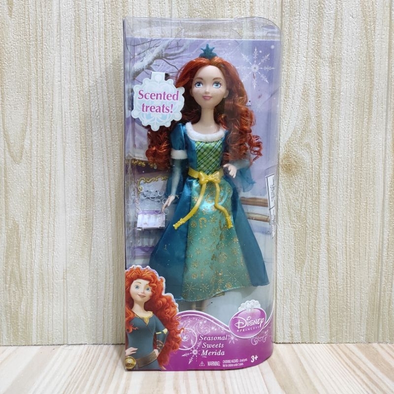 Disney Princess Seasonal Sweets Merida Barbie Doll | Shopee Philippines