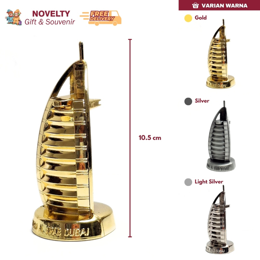 Burj Al-Arab Dubai Miniature Souvenir Souvenir from the United States ... Burj Al-Arab Dubai Miniature Souvenir Souvenir from the United States ...