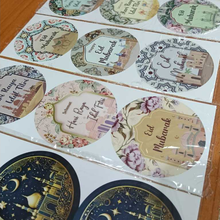 Eid Al-Fitr Ramadhan Accessories Topper Stickers | Shopee Philippines