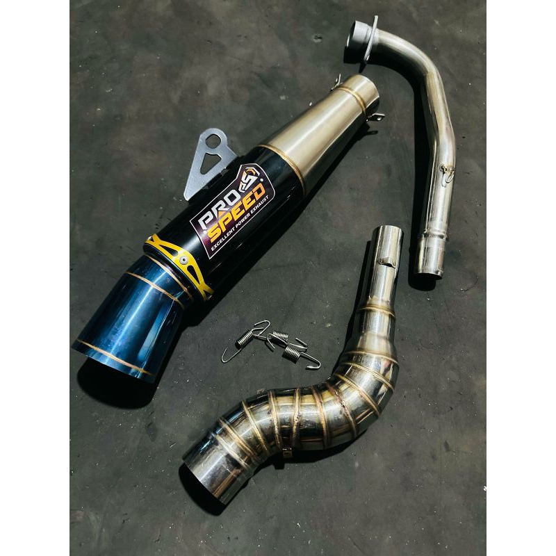 Prospeed Pipe canister contour open specs exhaust Pipe for Wave 125 Xrm ...