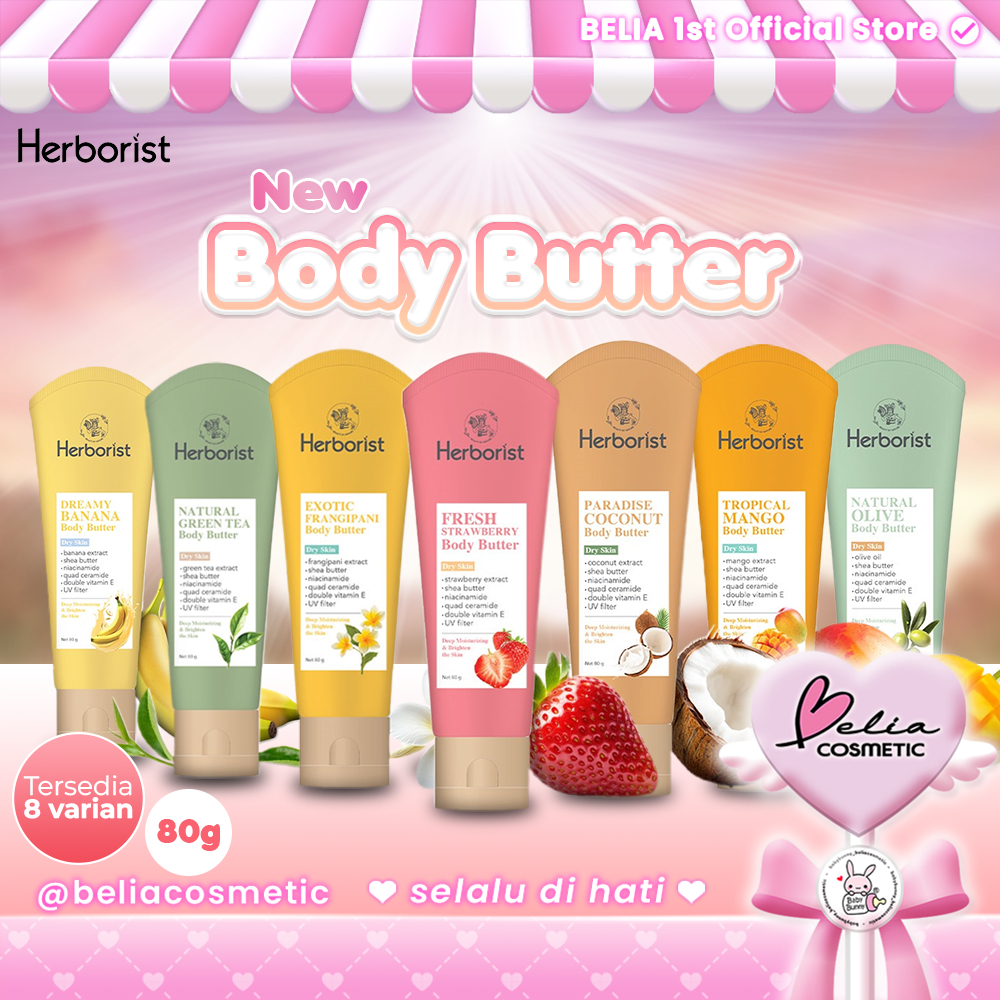 [ YOUNG ] Herborist Body Butter 80g Halal & BPOM | Herboris | Shopee ...