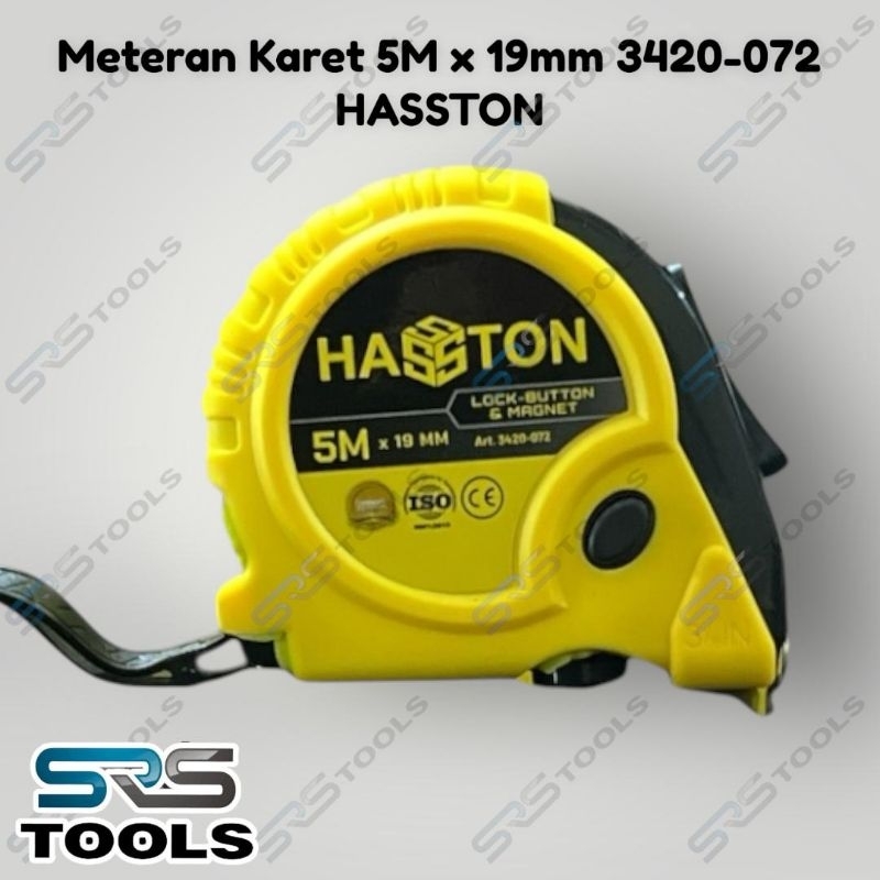 Hasston 3420-072 Rubber Body Meter 5 Meters / Roll Meter Rubber Yellow ...