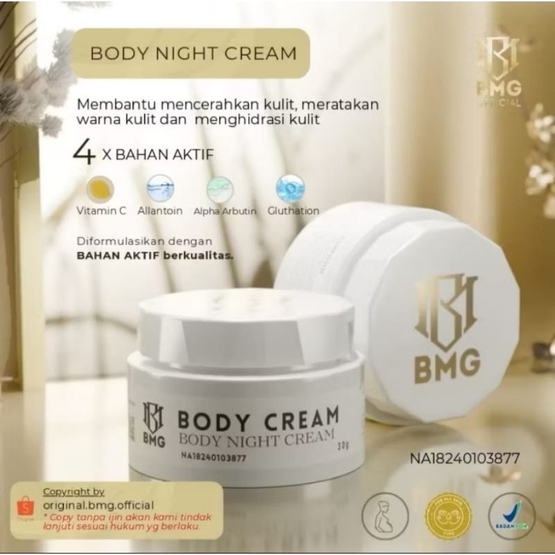 Body CREAM BMG BIPUT 30GR LOTION HANDBODY NIGHT CREAM | Shopee Philippines