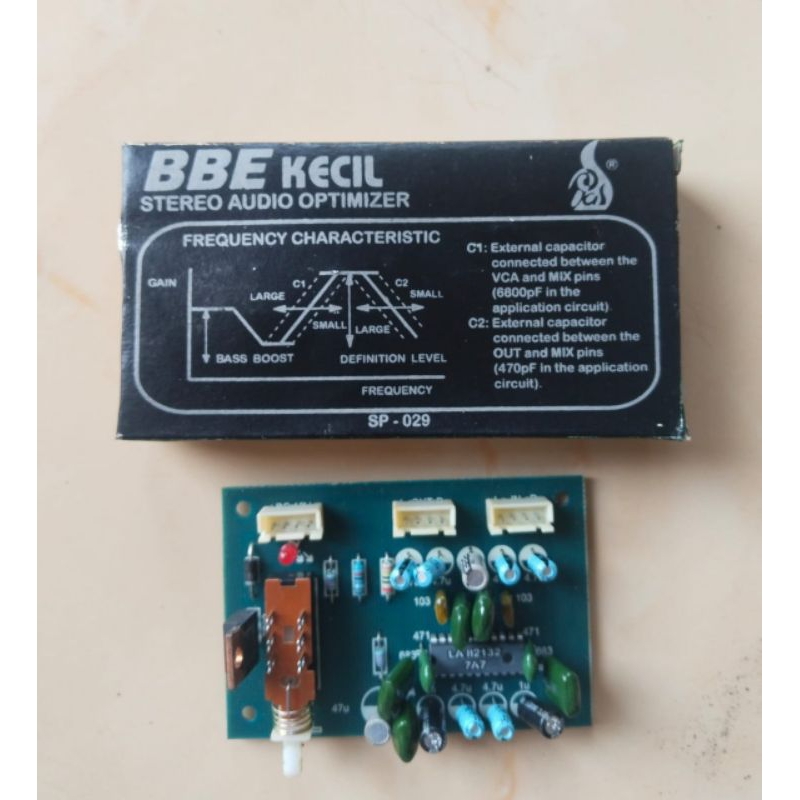 Bbe Kit (Bass Booster Expander) mini Sound Optimizer Bass Booster CLEER ...