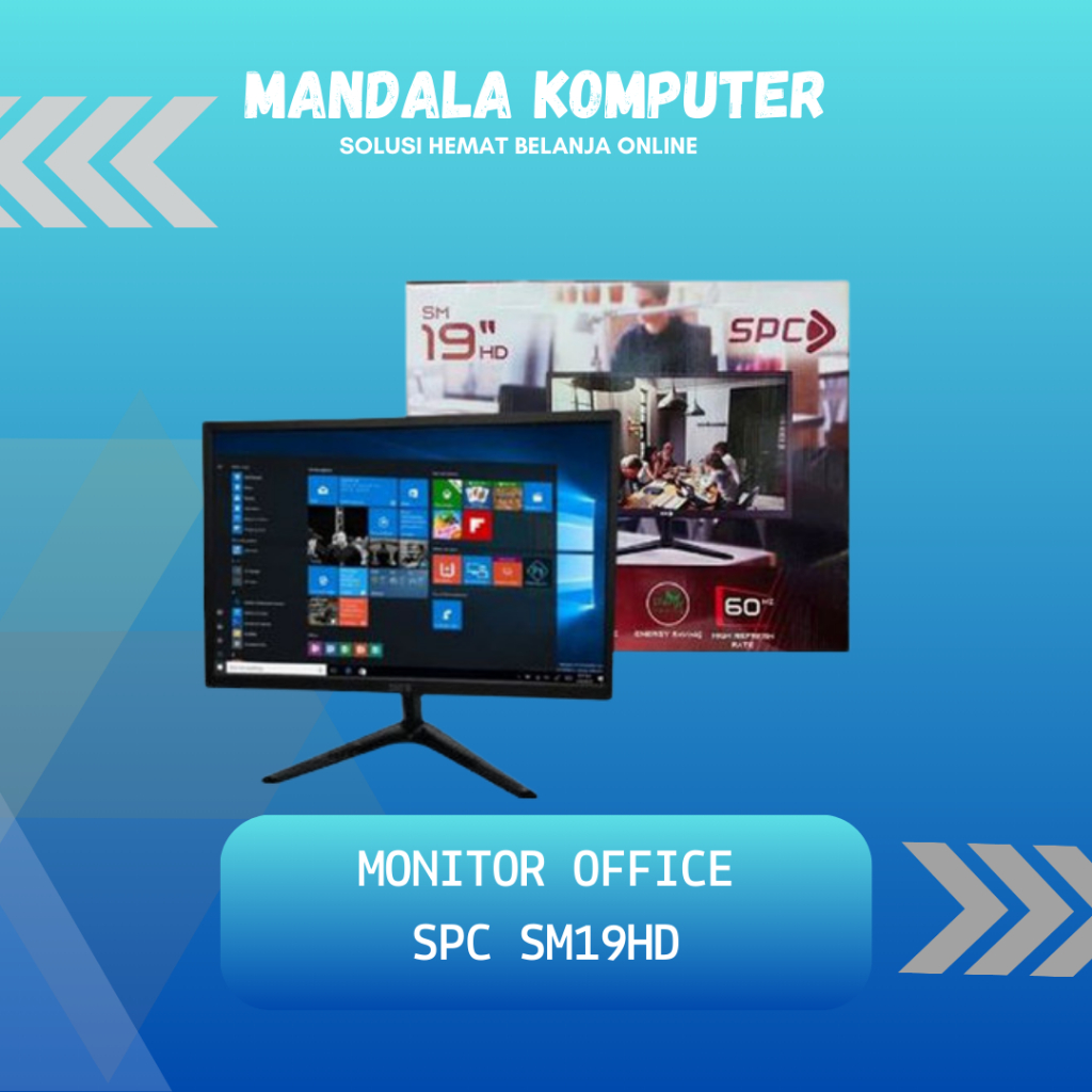 Sm-19" SPC Monitor LED OFFICE SPC LED | Shopee Philippines