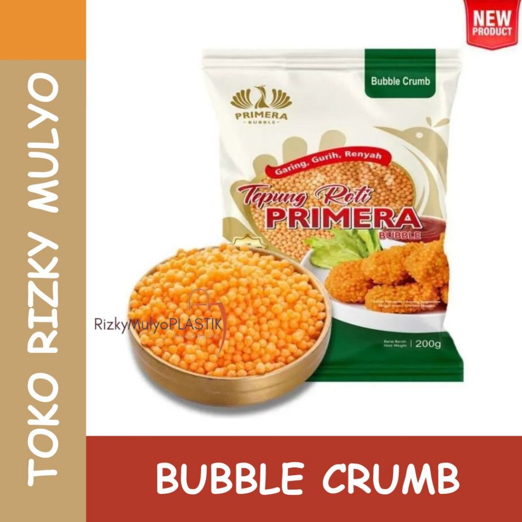 Bubble Crumb PRIMERA / Crispy Round Bread Flour 200gr / Crispy Nugget ...