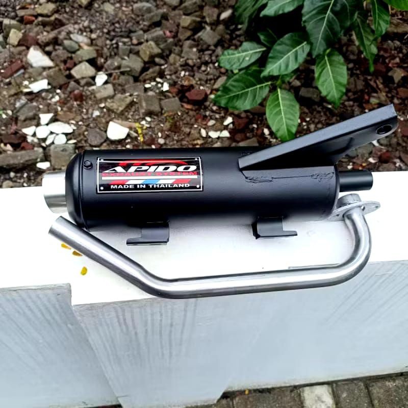 Open Pipe 28mm Canister Apido 1set Power Pipe Mio sporty/Soulty Mio i ...