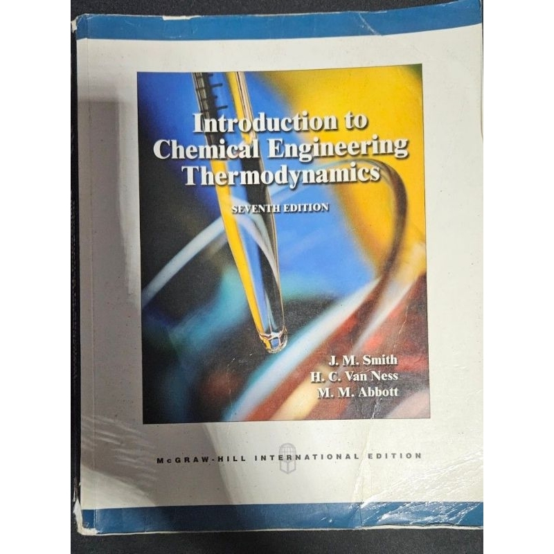 Introduction to Chemical Engineering Thermodynamics Seventh Edition ...