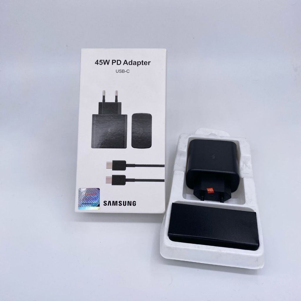[1 Year GUARANTEE] Gadget Lee Adapter Charger Samsung Original Super Fast Charging 45W Usb Type ...