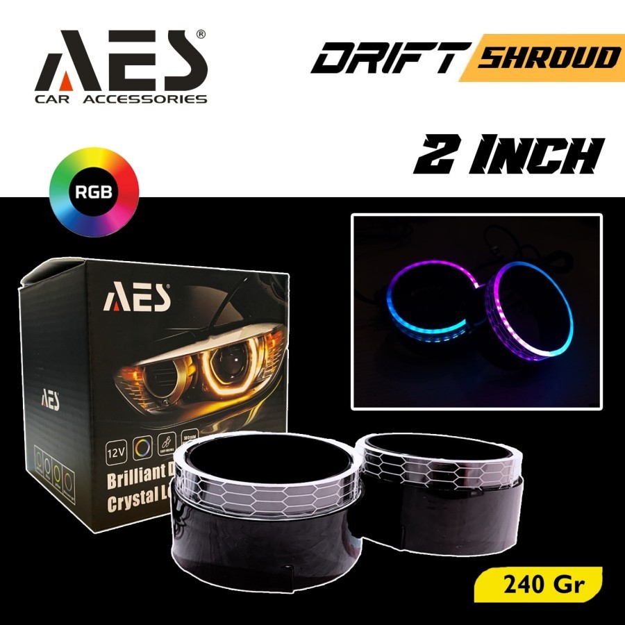 Shroud AES M5 Round RGB Drift RGB Striped Size 2 Inch 2.5 inch | Shopee ...