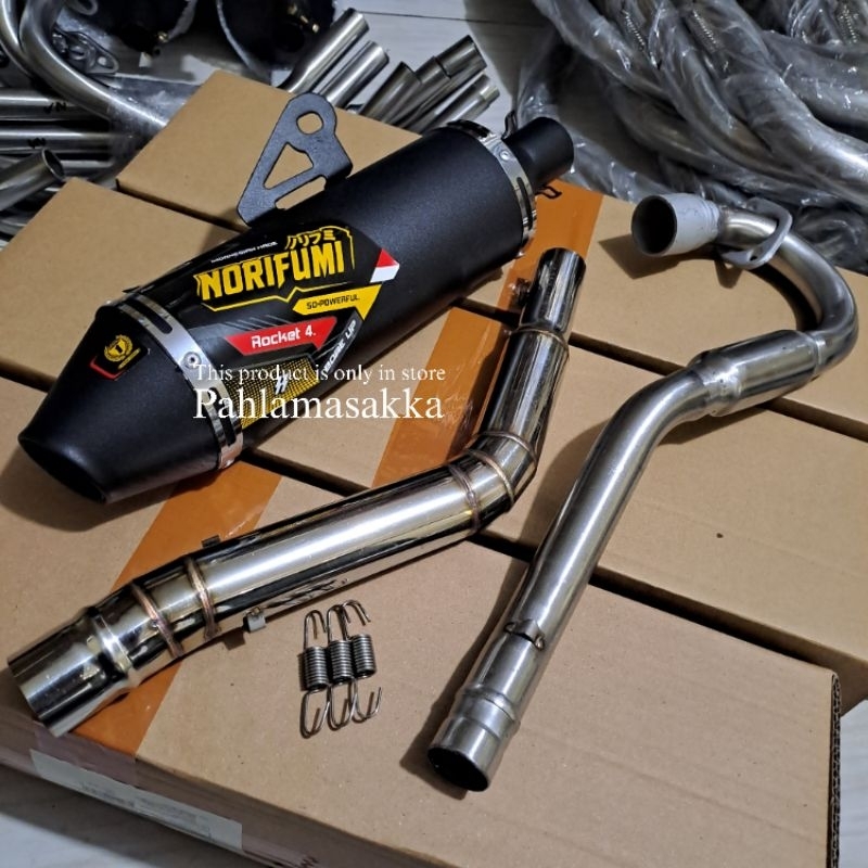 1set Norifumi muffler pipe crf 150 crf150 klx 140rf bf dtracker klx ...