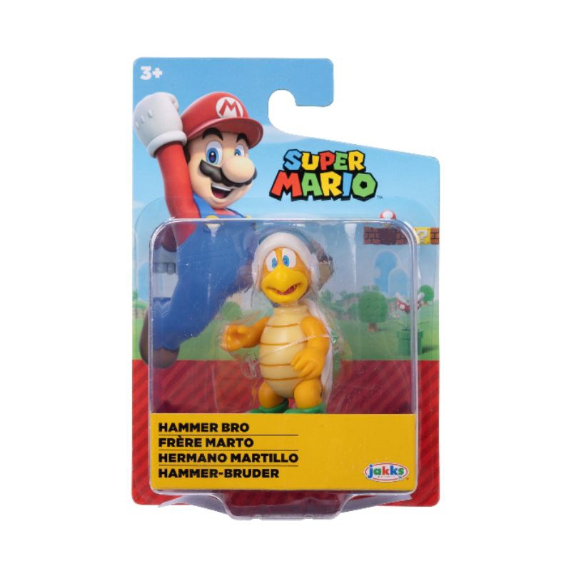Jakks Super Mario World - Hammer Bro 2.5 Inch Figure | Shopee Philippines