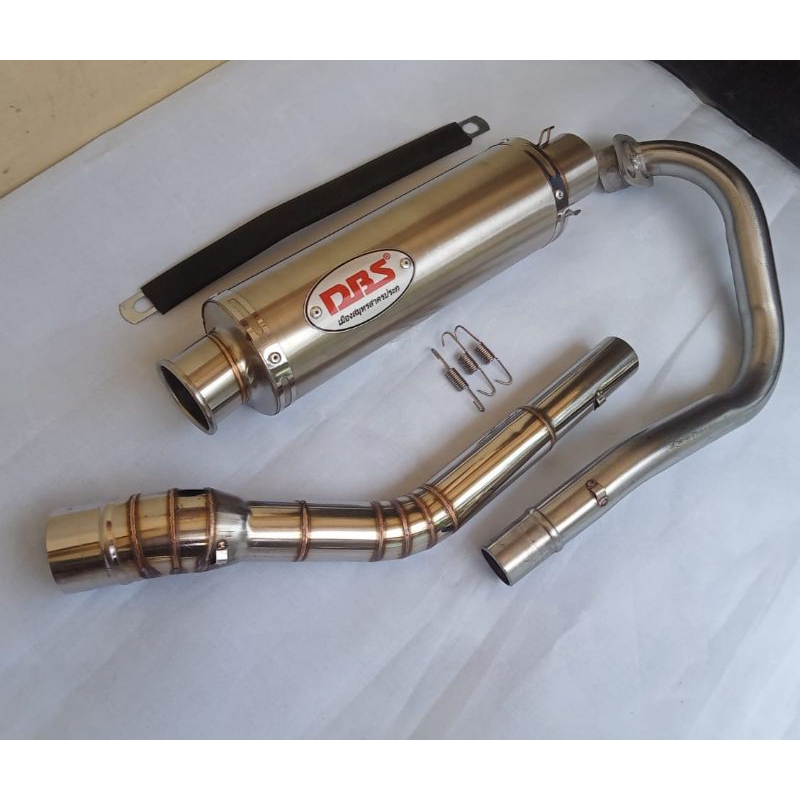 Exhaust Racing DBS Set 51mm PNP Raider 150 Snper 135/150 Tmx 125/155 ...