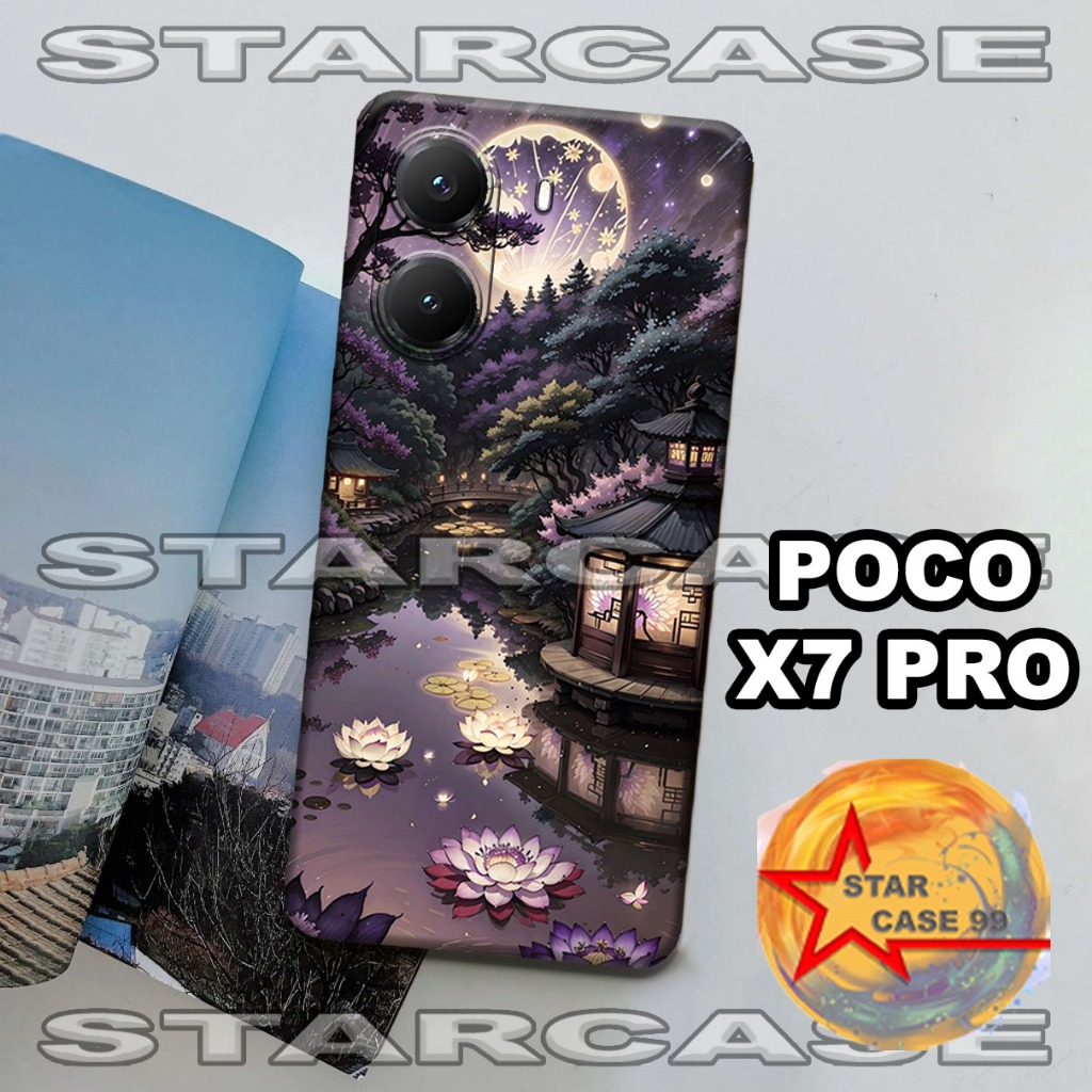 S35- Rubber Softcase for POCO X7 PRO - panorma motif - POCO X7 PRO case ...