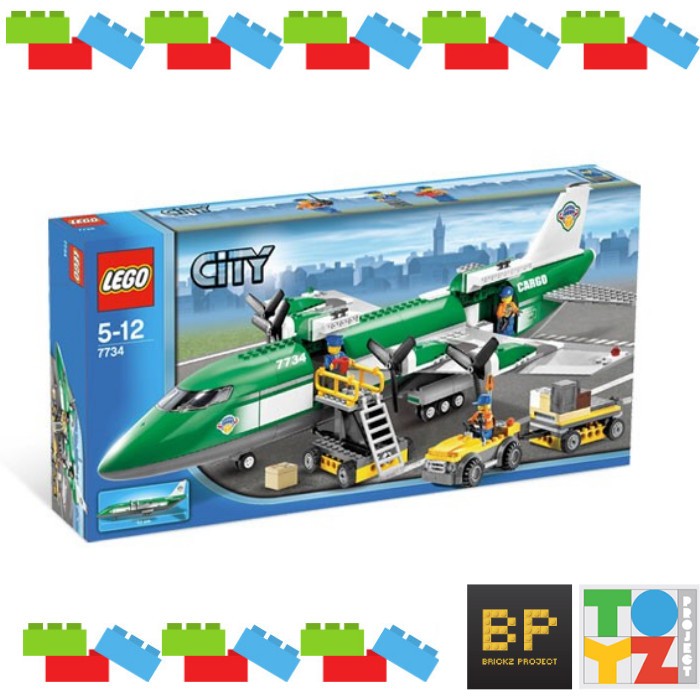 LEGO 7734 CITY Cargo Plane (box damage) | Shopee Philippines
