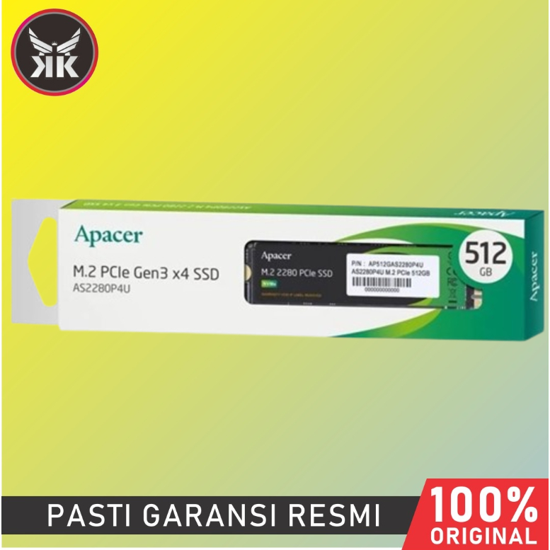 Apacer AS2280P4 NVME M2 SSD GEN3X4 512GB | Shopee Philippines