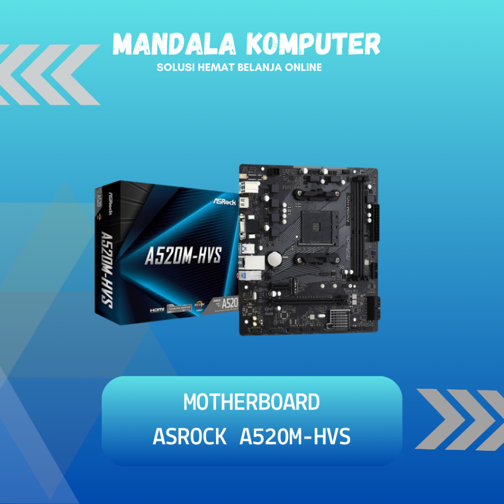 Axle A520M-HVS | Amd A520 AM4 Micro ATX Motherboard | Shopee Philippines
