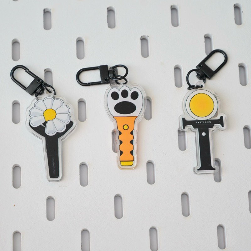 Bigbang G Dragon Taeyang Daesung Lightstick Acrylic Keychain | Shopee ...