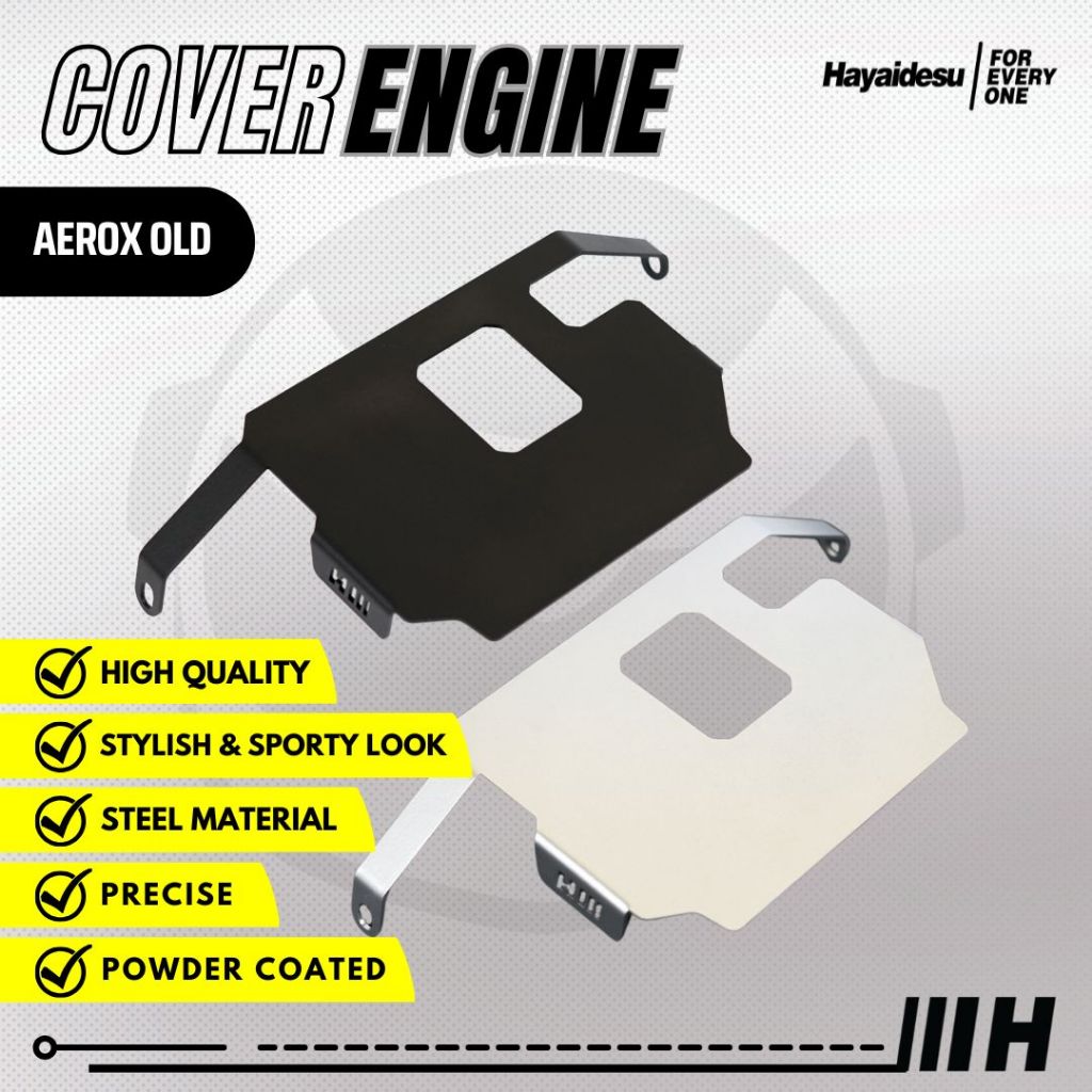 MESIN Yamaha AEROX Old (2016-2020) HAYAIDESU Motorcycle Engine Lower ...