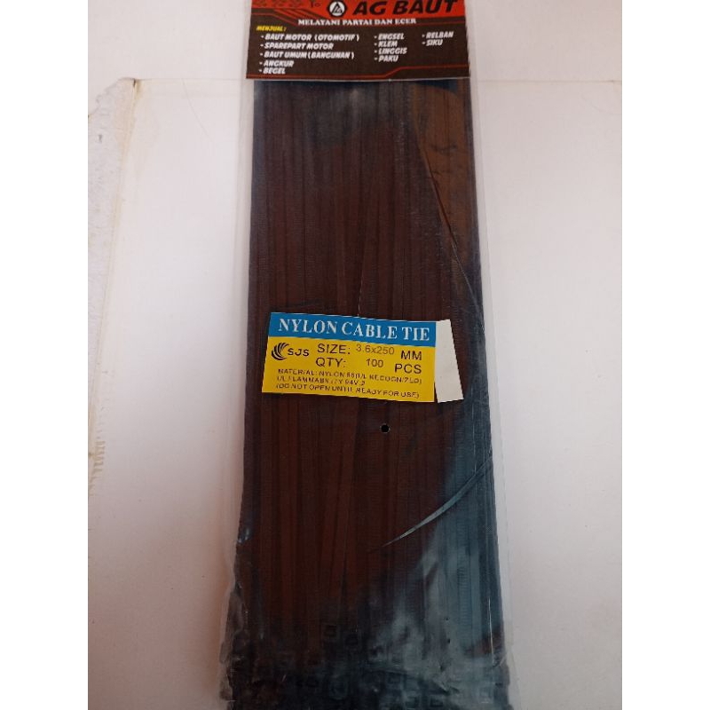 Cable Ties / Insulock / Cable Tis 3,6 x 250mm (25cm) | Shopee Philippines