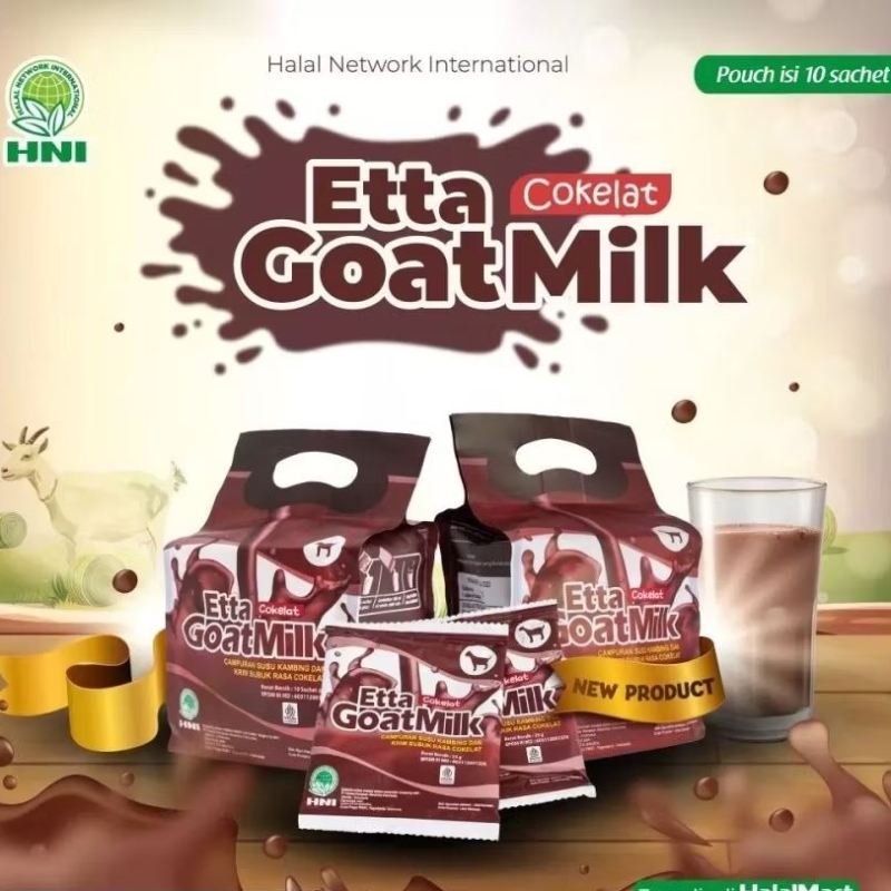 Etta Goat Milk Chocolate HNI HPAI etawa Goat Milk Chocolate flavor ...
