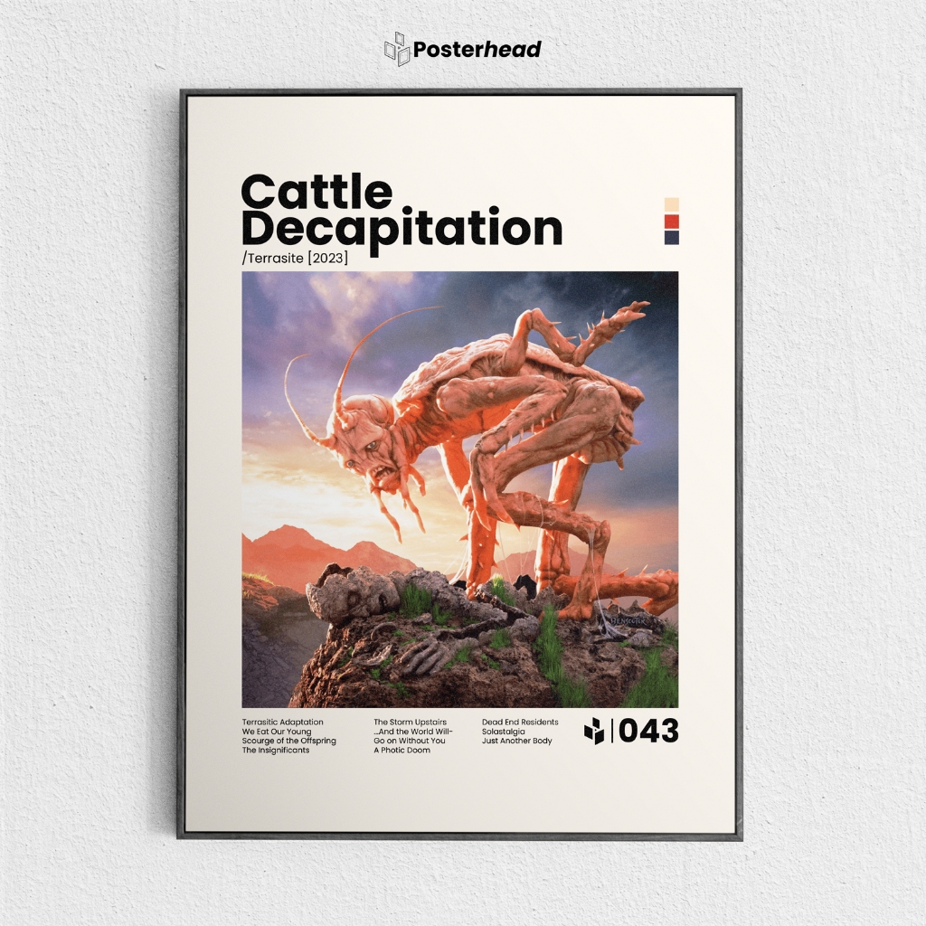 Cattle Deformation Poster - Terrasite - Frameblock - Posterhead ...