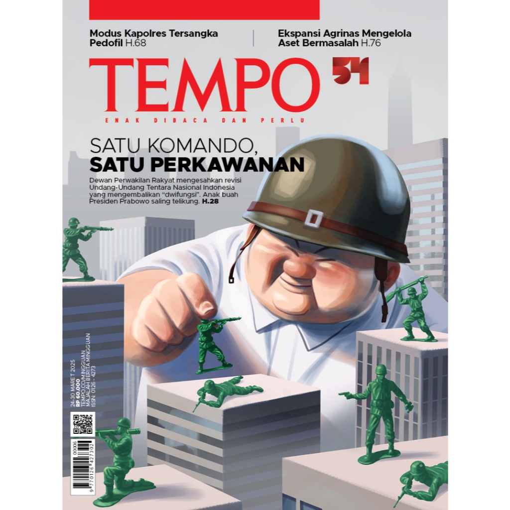 Tempo Magazine Ed 5406 ONE COMMAND ONE VIRGIN (24 March 2025) | Shopee ...