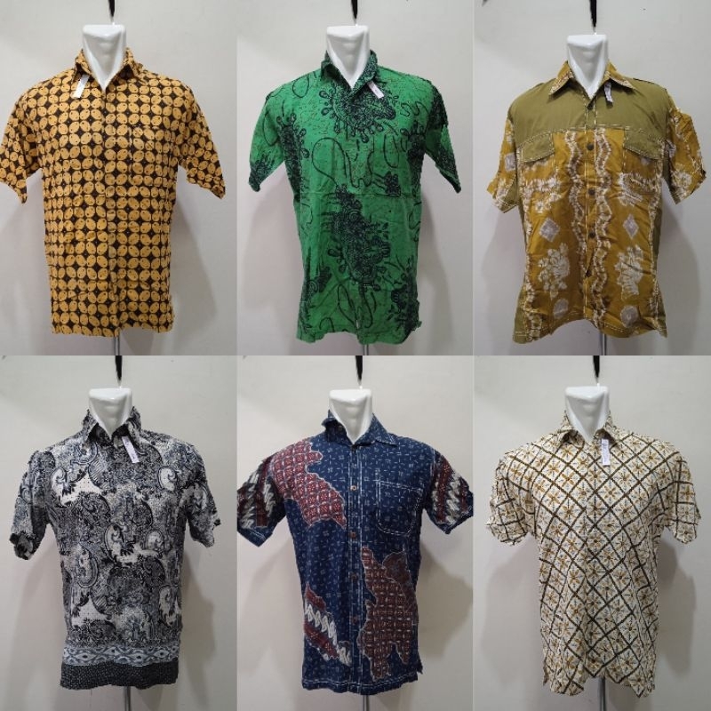 GRADE A MEN'S BATIK // MEN'S BATIK / KONDANGAN BATIK // WORK BATIK ...