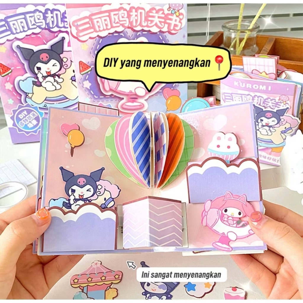 DIY SANRIO quiet book sanrio toys | Shopee Philippines