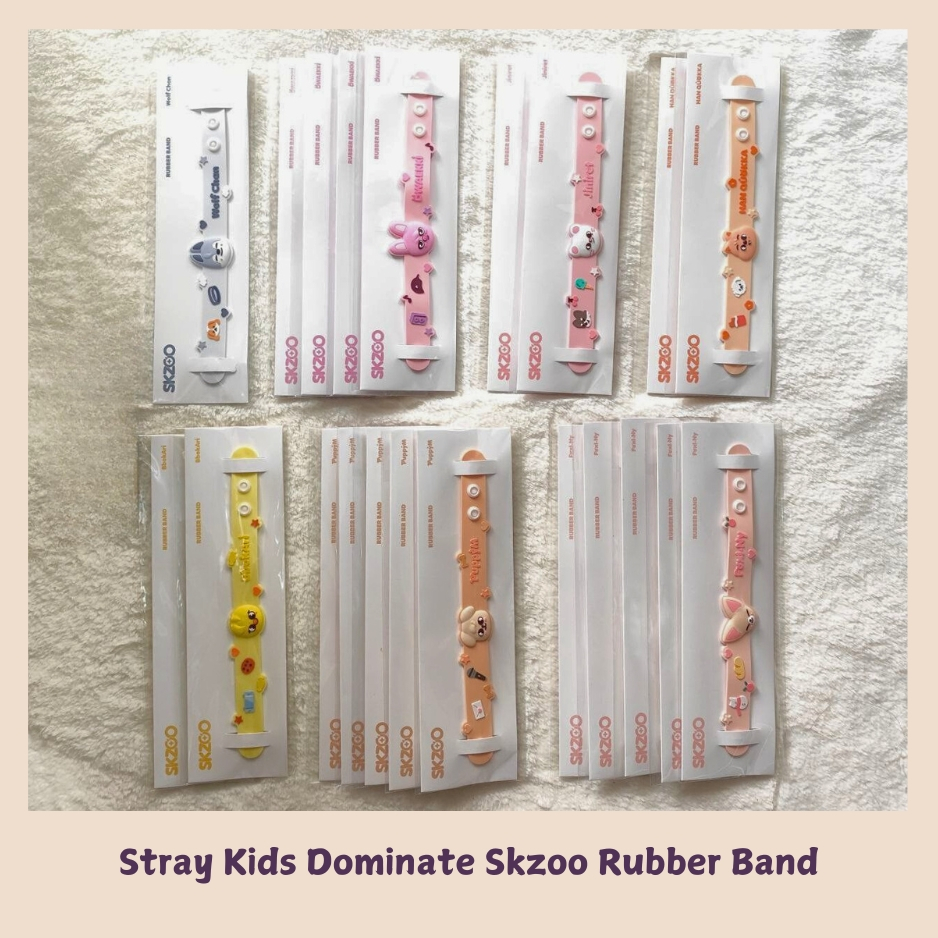 [LAST STOCK] Stray Kids DOMINATE SKZOO Rubber Band | Shopee Philippines