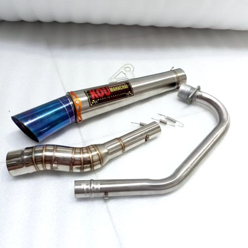 Kou Exhaust Pipe 1set for Tmx 125 155 Tmx 150 Skygo 125/150/175 Russi ...