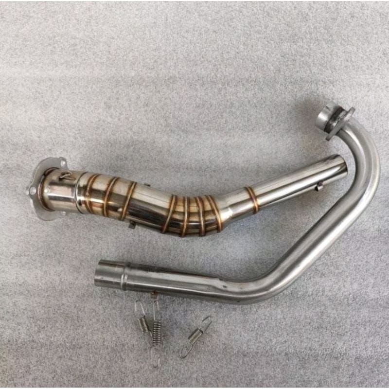 Stainless Big elbow Raider 150 carb (elbow + adapter) | Shopee Philippines
