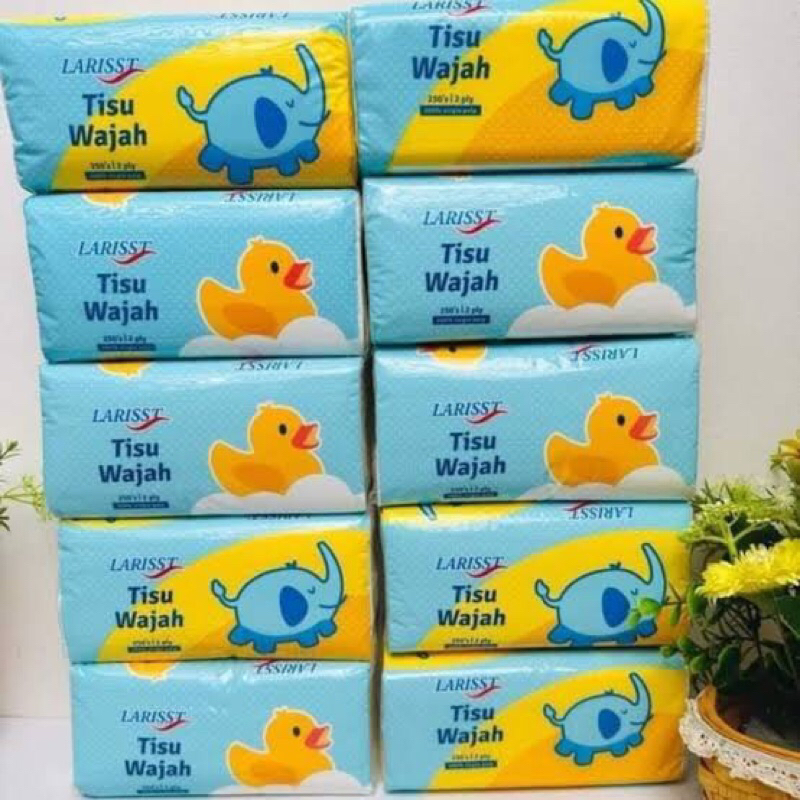 Larisst Tissue Facial Tissue contains 250 sheets 2 ply / Facial Tissue ...