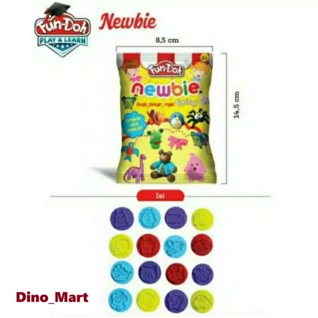 Fun Doh Newbie - Fun Doh Sachet - Children's Toys - Educational Toys ...