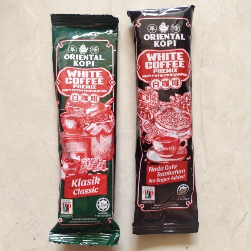 Oriental coffee sachet classic roasted charcoal no sugar | Shopee ...