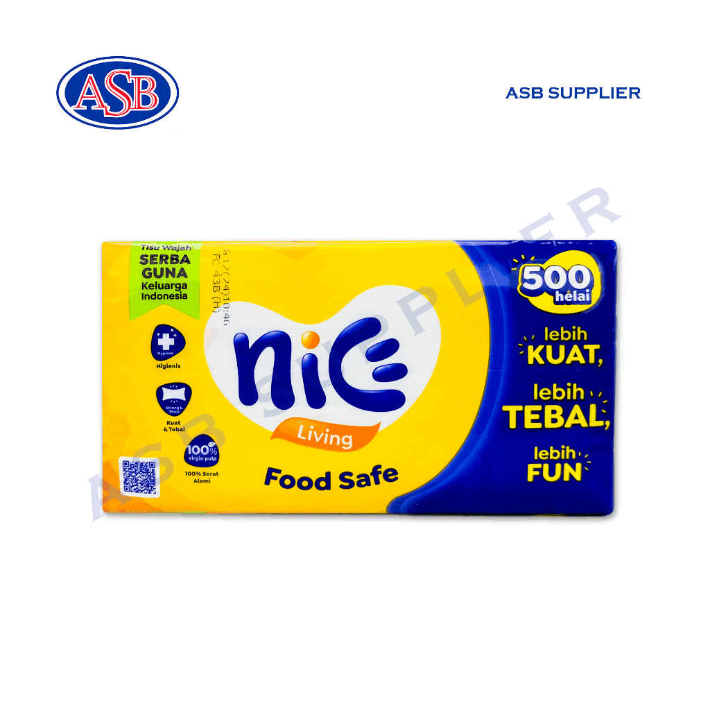 Nice Living Facial Tissue / Tissue 500 Sheets (250 Sheets x 2 Ply ...