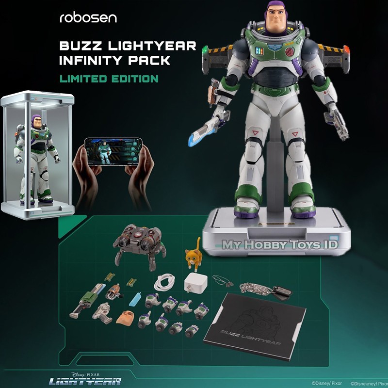 Robosen Buzz Lightyear Infinity Figure Robot Toy Story Limited Edition ...