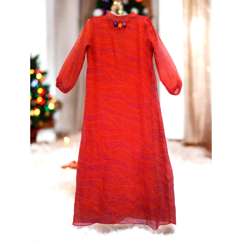 BEAUTIFUL CHIFFON MOTIF PARTY GAMIS LD 100 PB 135 PREMIUM PRELOVED ...