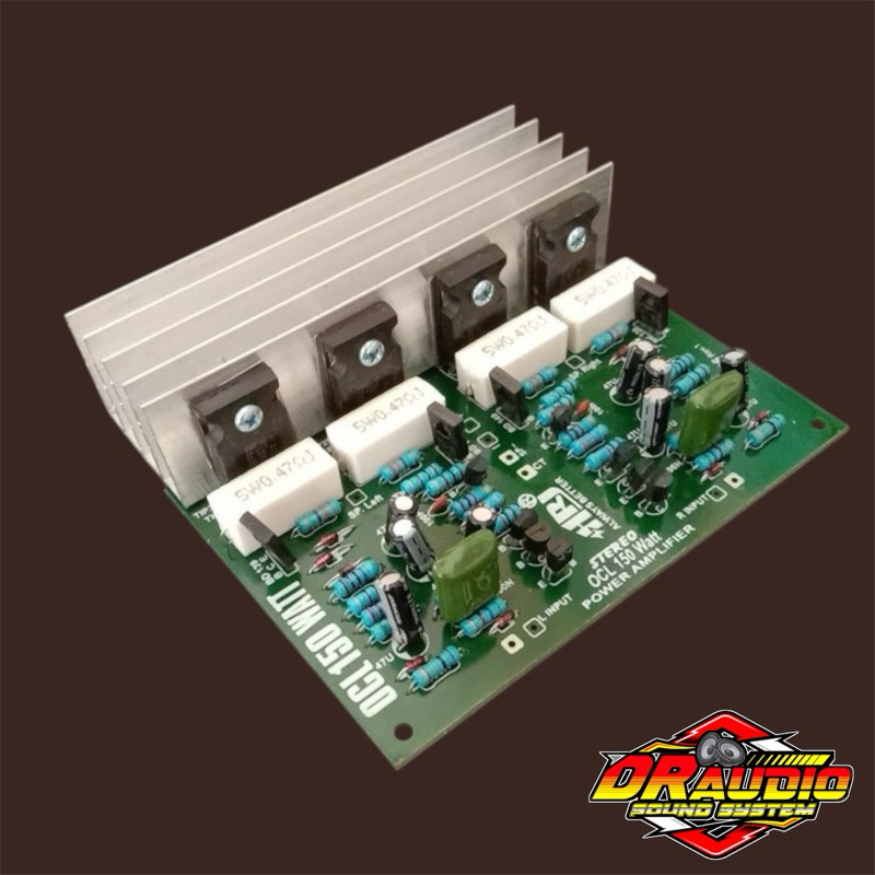 Driver Power 150 watt STEREO PLUS FINAL TRANSISTORS READY TO USE ...