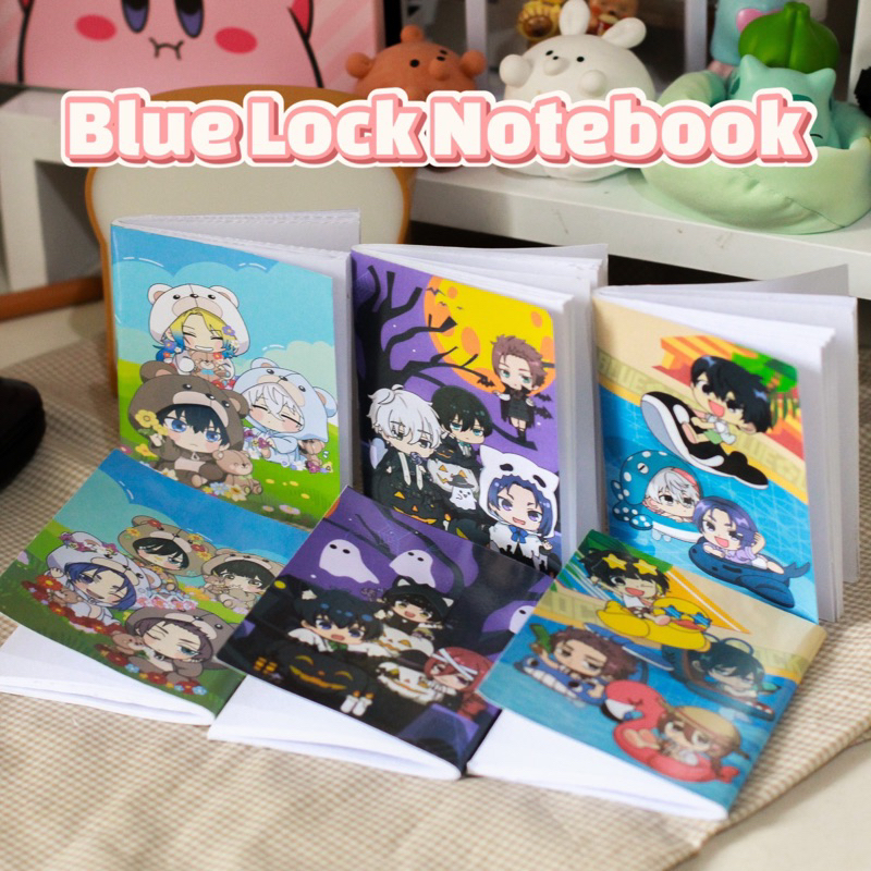Anime Wibu Weebs Bluelock Mini Blue Lock Notebook | Isagi Rin Bachira ...