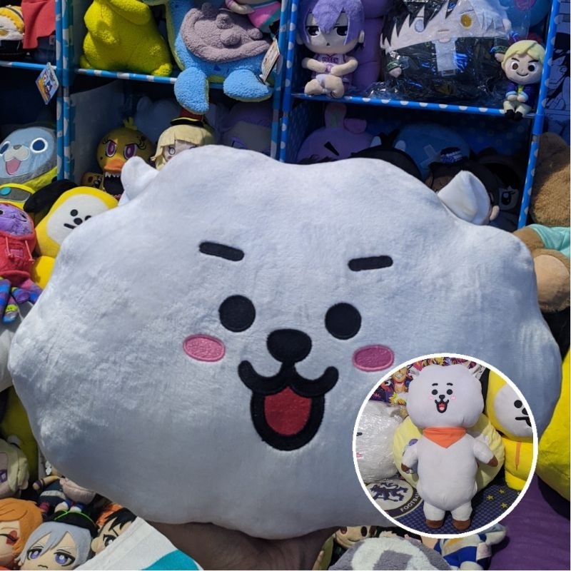 BT21 RJ FACE CUSHION - BT21 X WATSON RJ PLUSH 40CM (BOOKED JIN DA ...