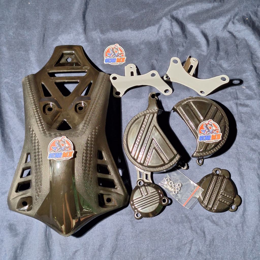 MESIN Kawasaki KLX 150 Engine Cover Set | Shopee Philippines