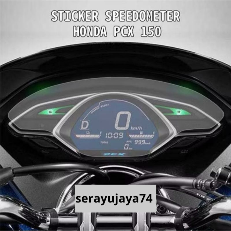 ANTI-SCRATCH STICKER FOR HONDA PCX 150 OLD MOTORCYCLE SPEEDOMETER MICA ...