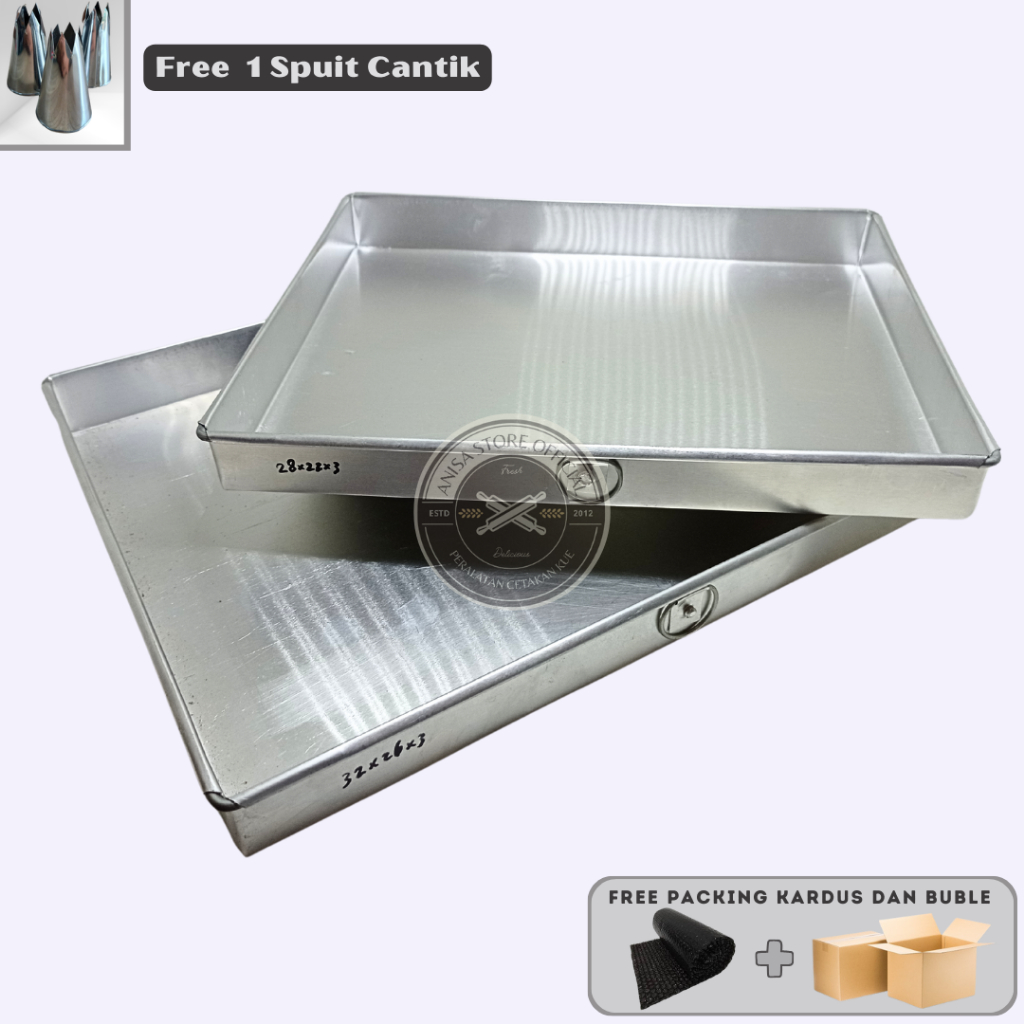 Oven Pan / Pastry Pan / Tray Pan 3 Cm High Quality Material Affordable ...